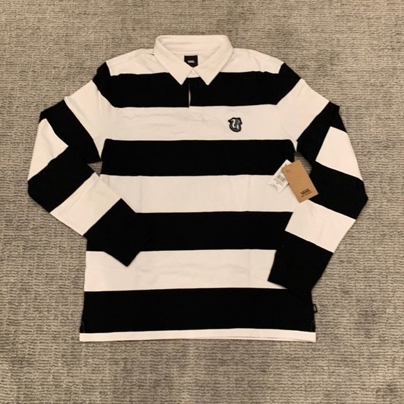 Vans | Shirts | Vans Checkerboard Rugby Shirt | Poshmark